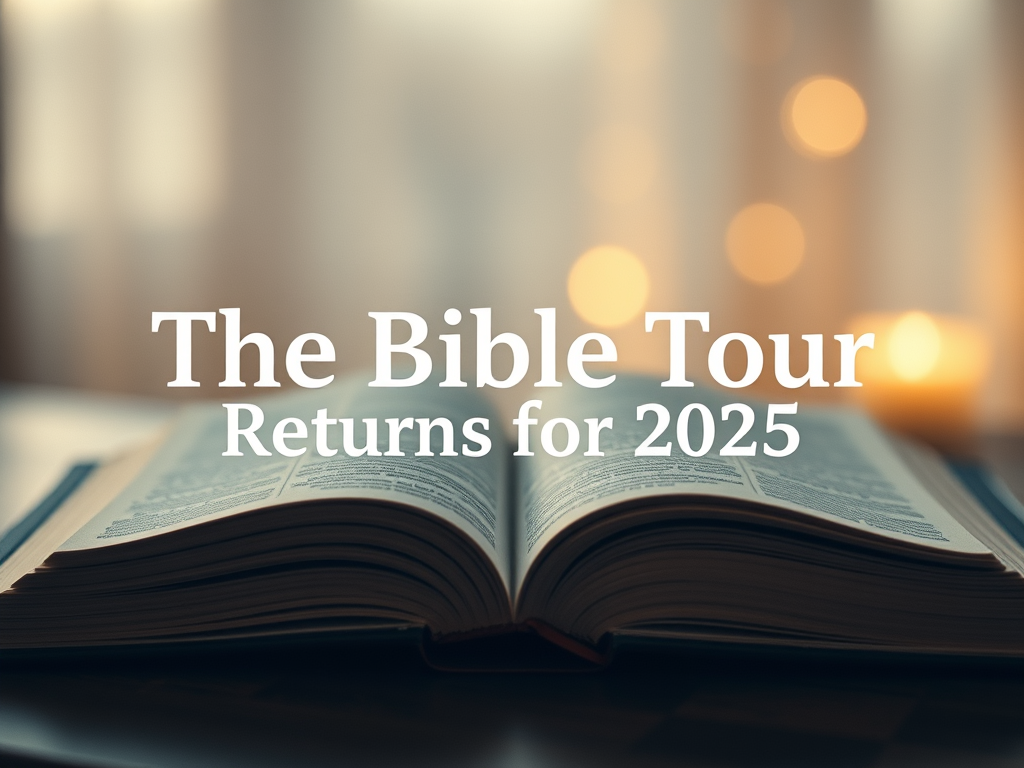 The Bible Tour 2025 – Including January Readings – A Different Kingdom