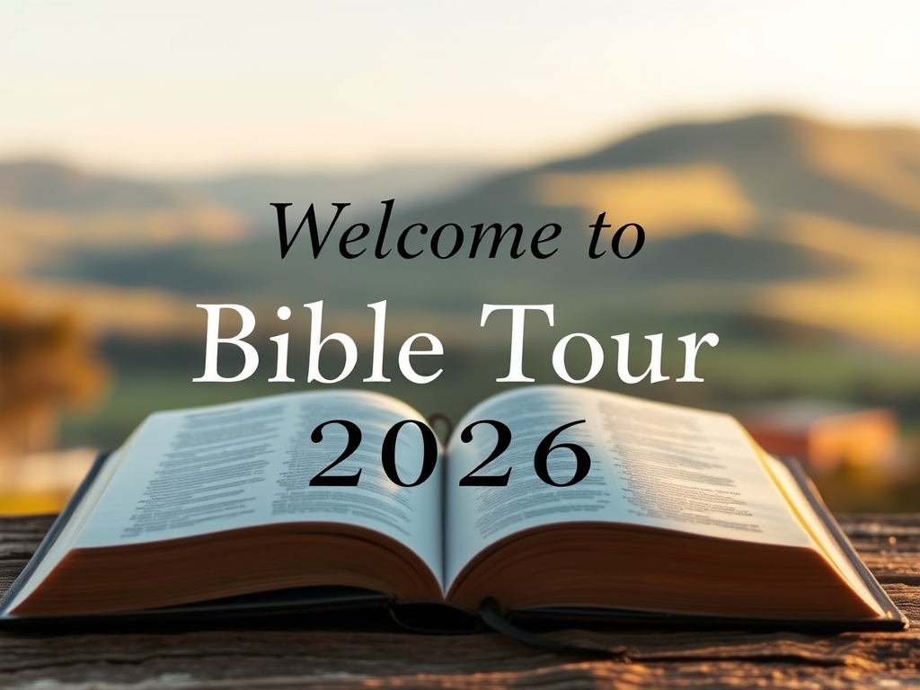 Welcome to Bible Tour 2026 – A Different Kingdom